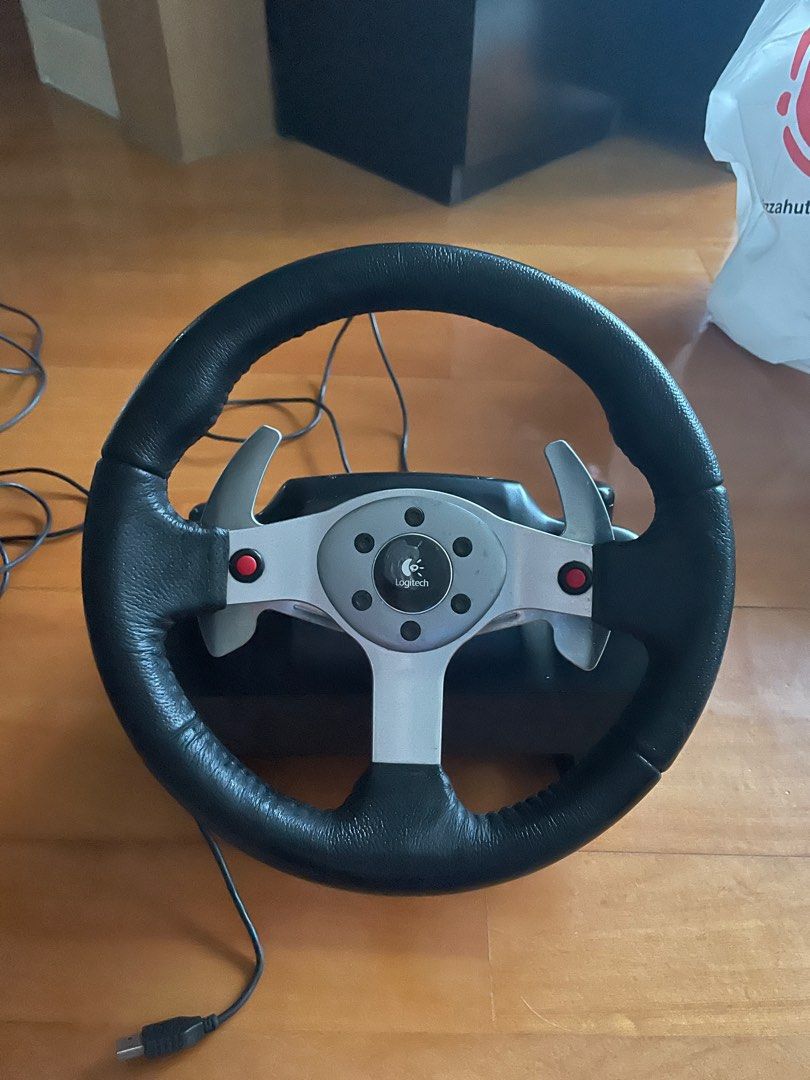 Logitech G25 Racing Wheel, 電子遊戲, 電子遊戲機, 其他 - Carousell