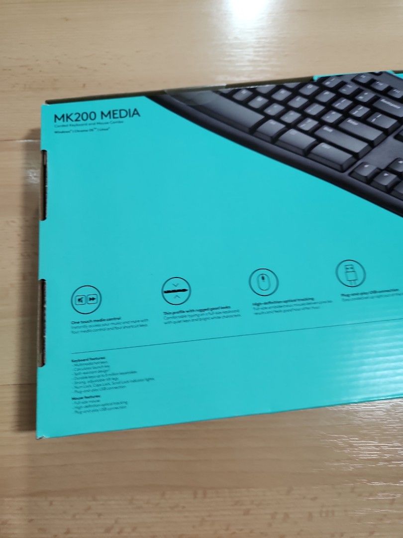 Logitech MK200 Media, Computers & Tech, Parts & Accessories, Computer ...