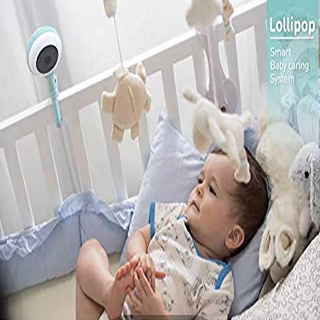 BNIB Lollipop HD WiFi Video Baby Monitor Baby Camera Night Vision ...