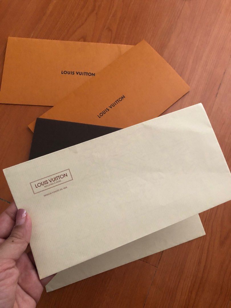 Louis Vuitton envelopes 5 pcs, Luxury, Accessories on Carousell
