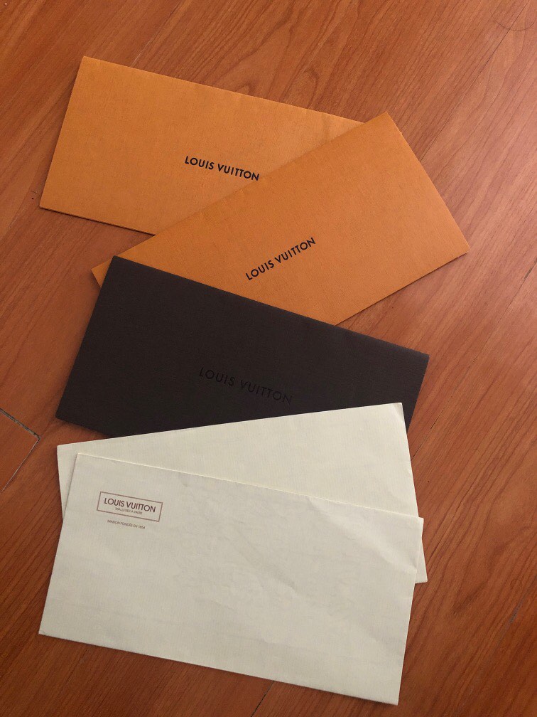 Louis Vuitton envelopes 5 pcs, Luxury, Accessories on Carousell