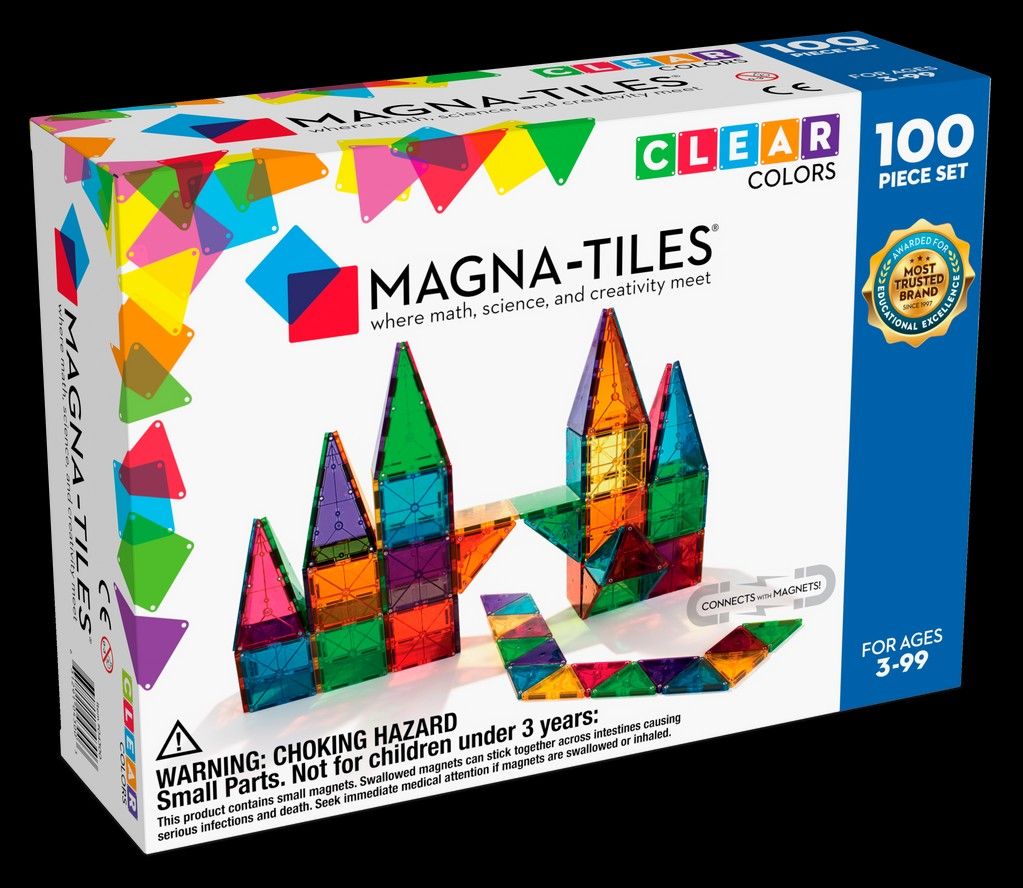 Magna Tiles Magnetic Building Blocks (100pcs), Hobbies & Toys, Toys & Games on Carousell