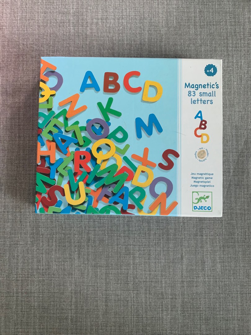 Magnetic Alphabets, Hobbies & Toys, Toys & Games on Carousell