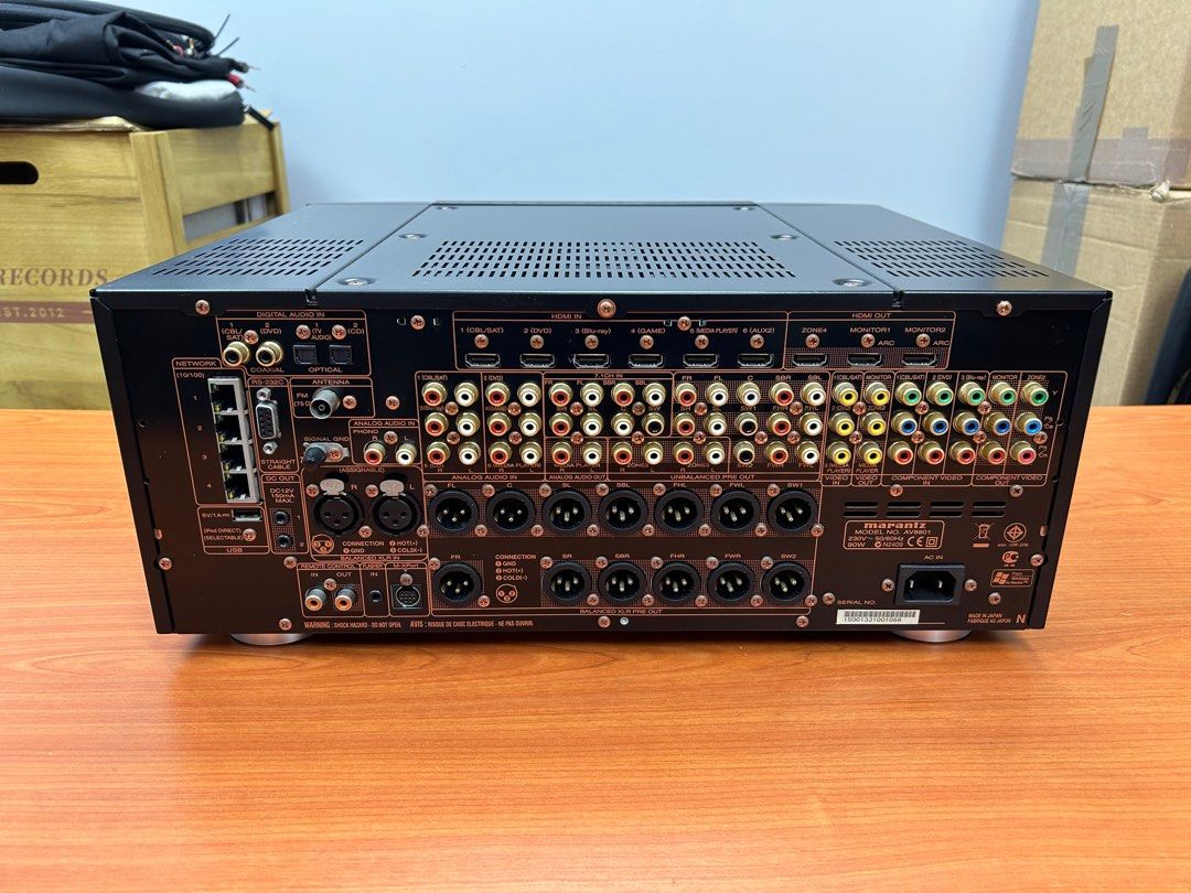 Marantz AV8801 - 11.2 Channel Home Theater preamp/ processor, Audio ...