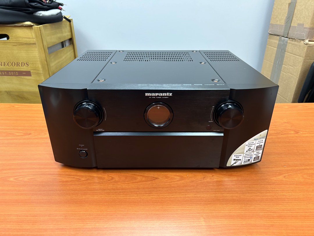 Marantz AV8801 - 11.2 Channel Home Theater preamp/ processor, Audio ...