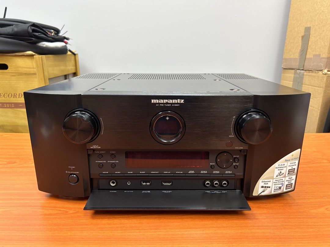 Marantz AV8801 - 11.2 Channel Home Theater preamp/ processor, Audio ...