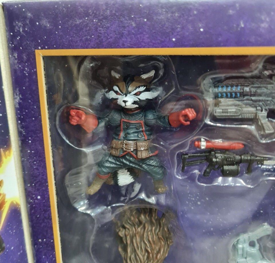 Marvel legends Star-Lord Peter Quill Gamora Drax Groot Rocket Raccoon ...