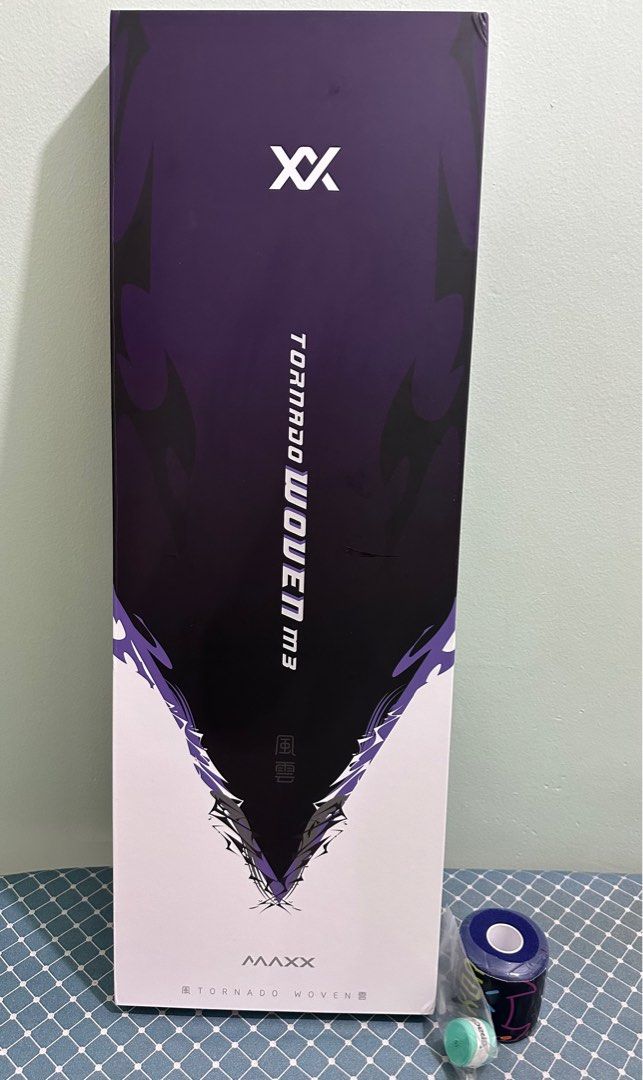 MAXX BADMINTON RACKET - TORNADO WOVEN M3 (2023), Sports Equipment ...