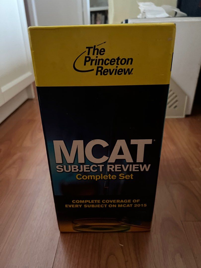 MCAT subject review complete set, Hobbies & Toys, Books & Magazines ...