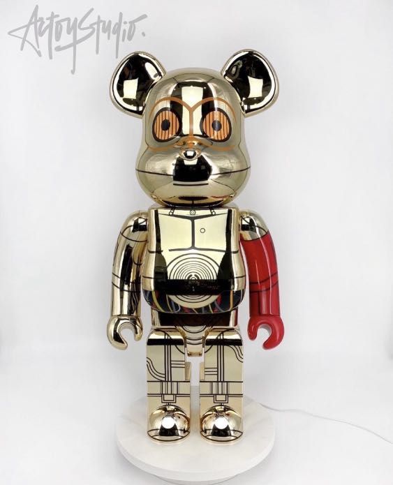 Medicom bearbrick 1000% Star Wars cp30, Hobbies & Toys, Collectibles ...