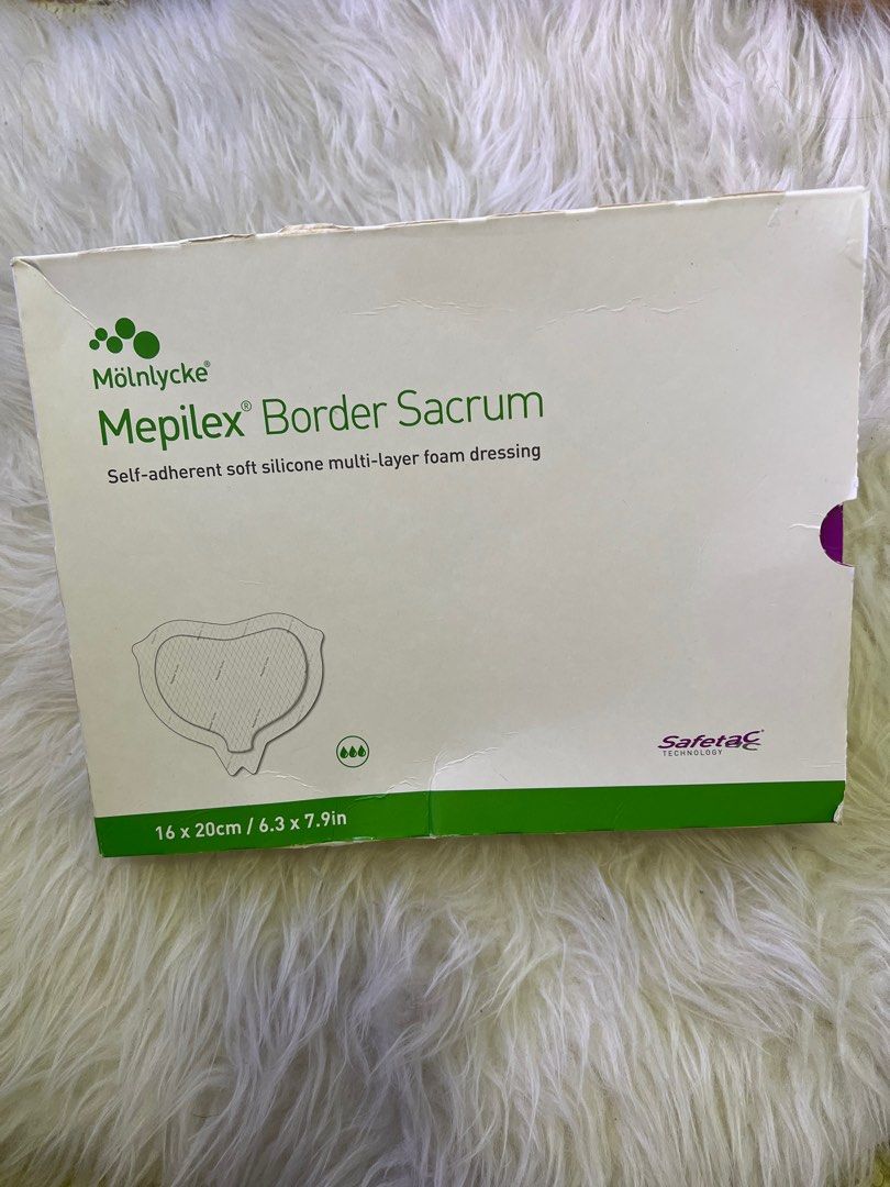 Mepilex Border Sacrum 16x20cm, Health & Nutrition, Medical Supplies ...