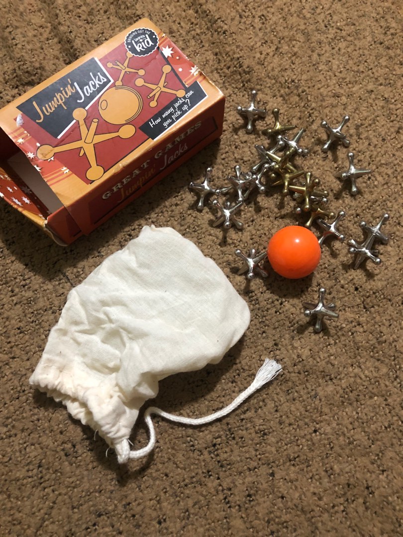 Metal jack stones - jumping jacks, Hobbies & Toys, Toys & Games on ...