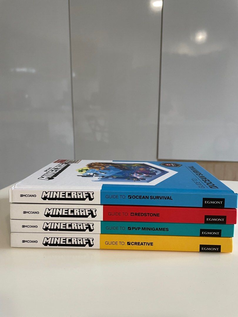 Minecraft hardcover books, Hobbies & Toys, Books & Magazines, Children ...
