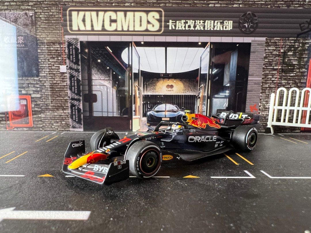 MINI GT F1 Oracle Red Bull RB18 Formula One Sergio Perez - TOMICA HOT ...