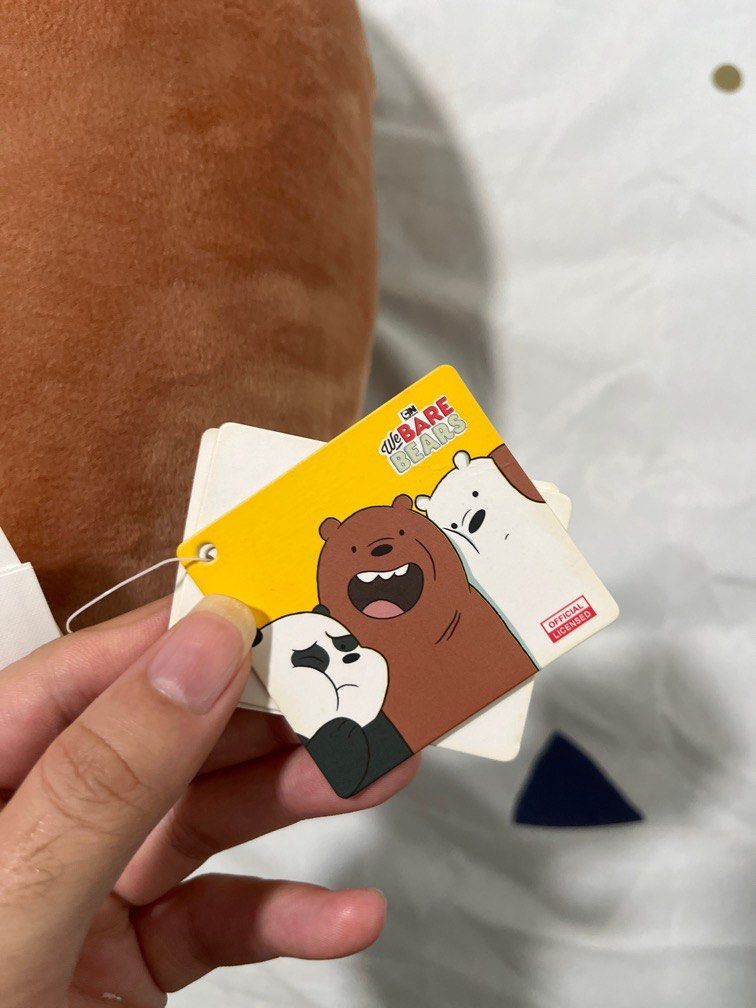 Miniso We Bare Bears Grizz, Hobbies & Toys, Toys & Games on Carousell
