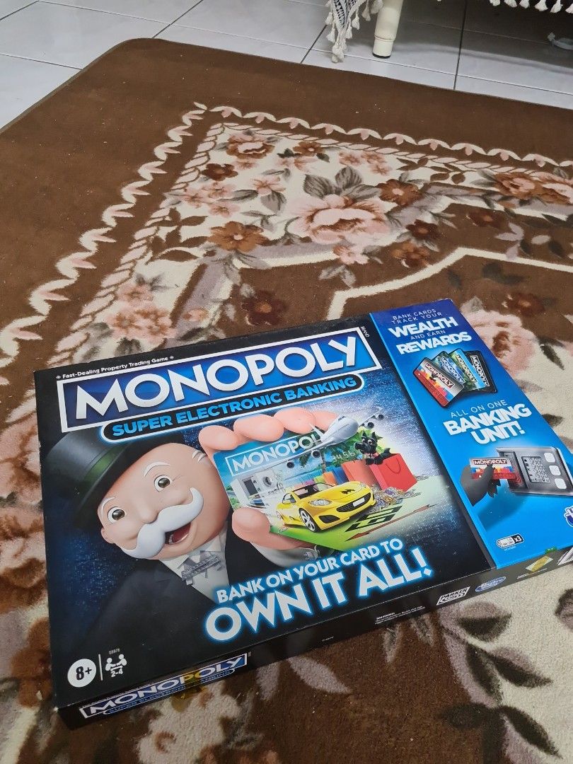 Monopoly Electronic Banking, Hobbies & Toys, Toys & Games on Carousell