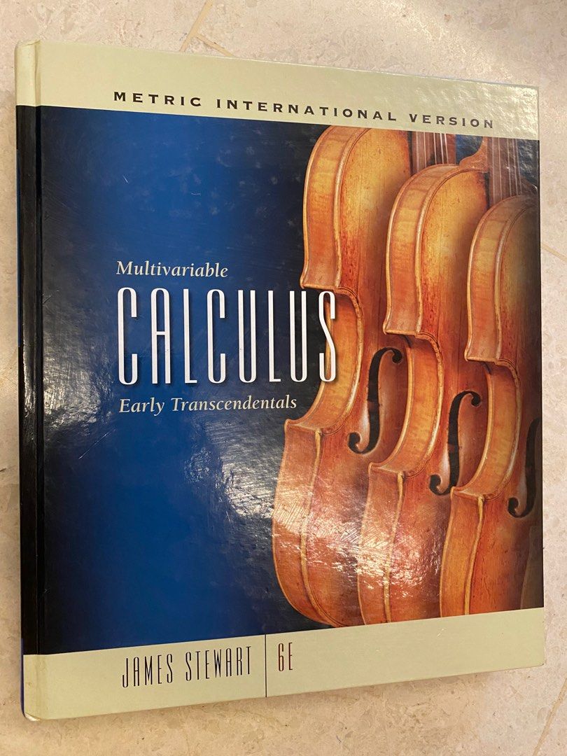 Multivariable Calculus - James Stewart, Hobbies & Toys, Books ...