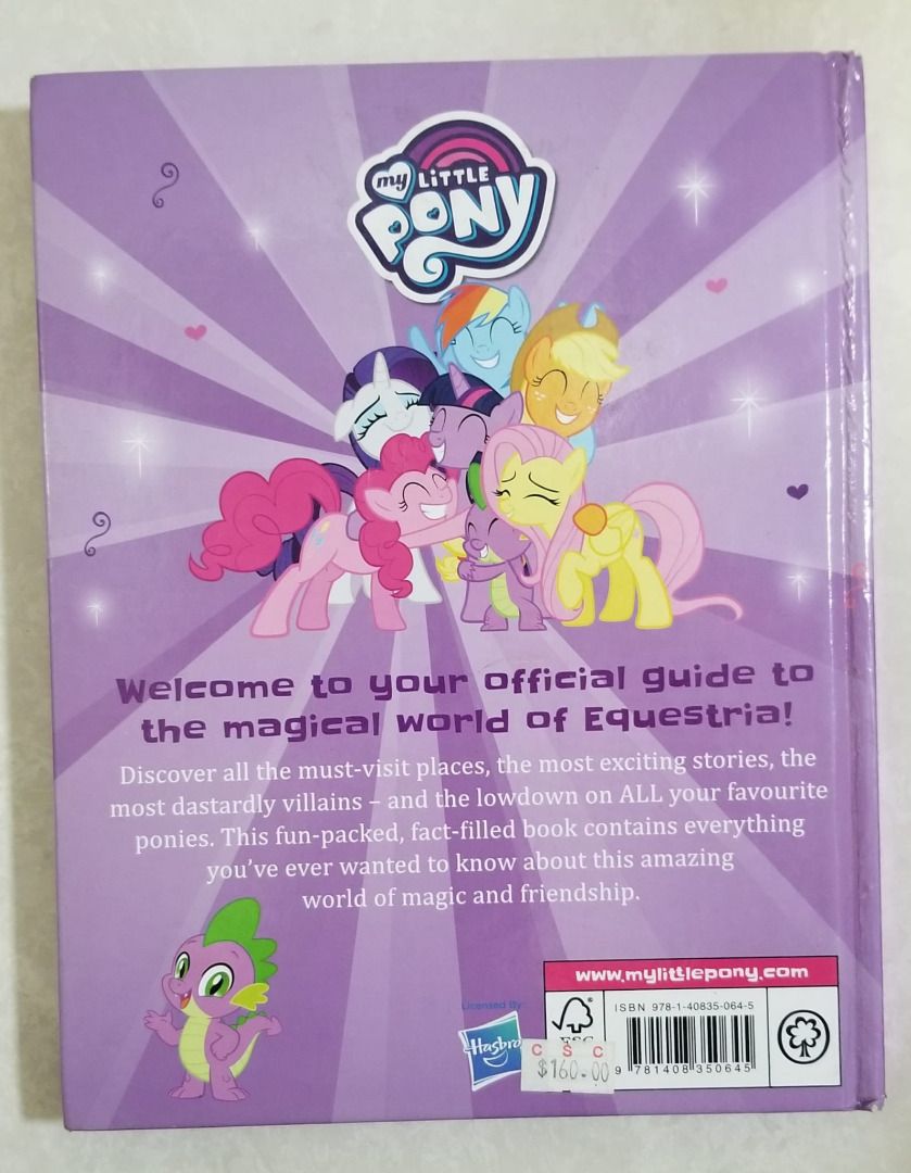 My Little Pony Ultimate Guide, 興趣及遊戲, 書本 & 文具, 小朋友書 - Carousell