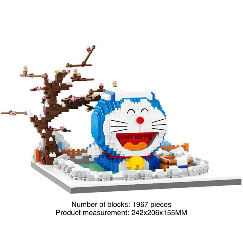 [NaniNano SG] Onsen Doraemon Nano Building Blocks Puzzle Bricks Japan ...