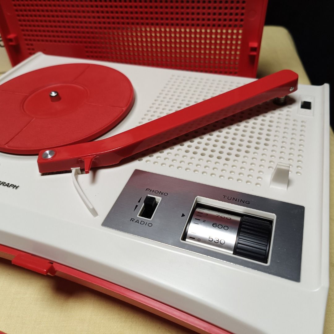 NATIONAL SF-565 Portable Radio Phonograph, Audio, Portable Music ...