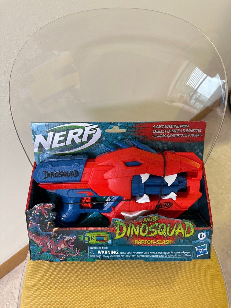 Nerf dinosquard raptor-slash, Hobbies & Toys, Toys & Games on Carousell