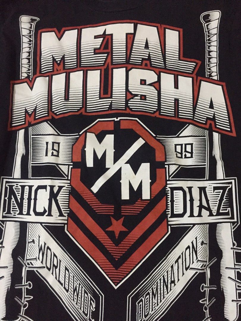 Nick Diaz Tee by Metal Mulisha, Men's Fashion, Tops & Sets, Tshirts ...
