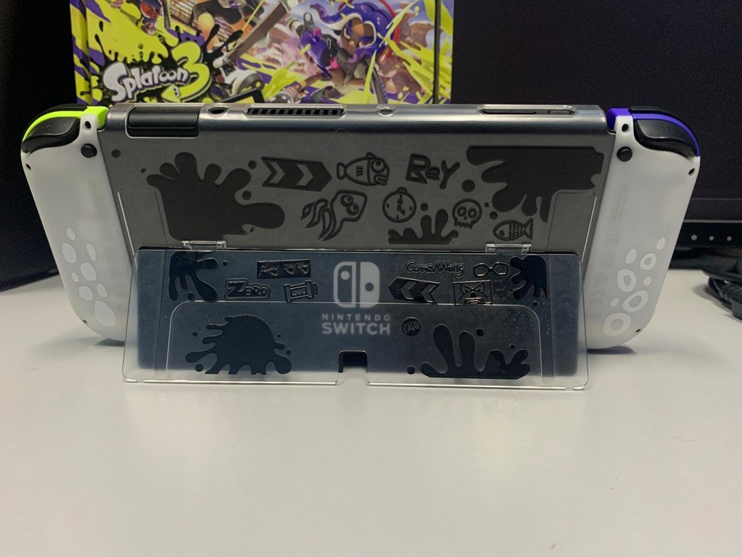 NINTENDO SWITCH OLED SPLATOON 3 EDITION FULL SET, Video Gaming, Video ...