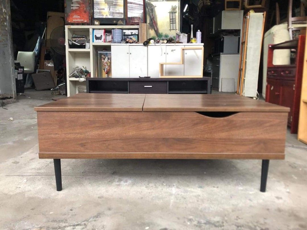 NITORI lifty coffee / center table, Furniture & Home Living, Furniture ...