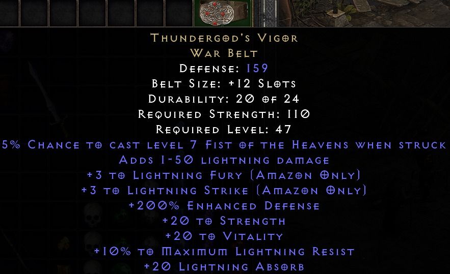 (Non-Ladder) Perfect Thundergod (TGODs) w 200% ed! D2R, Video Gaming ...