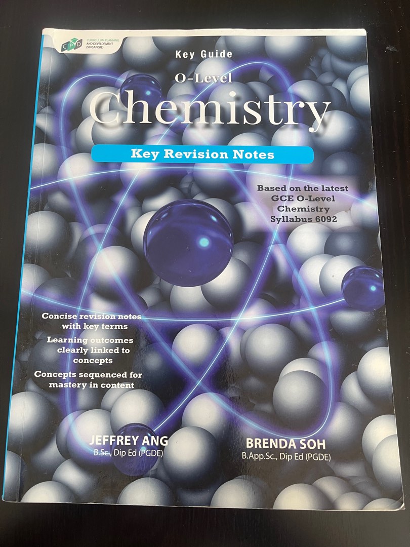 O Level Chemistry Key Revision Notes, Hobbies & Toys, Books & Magazines ...