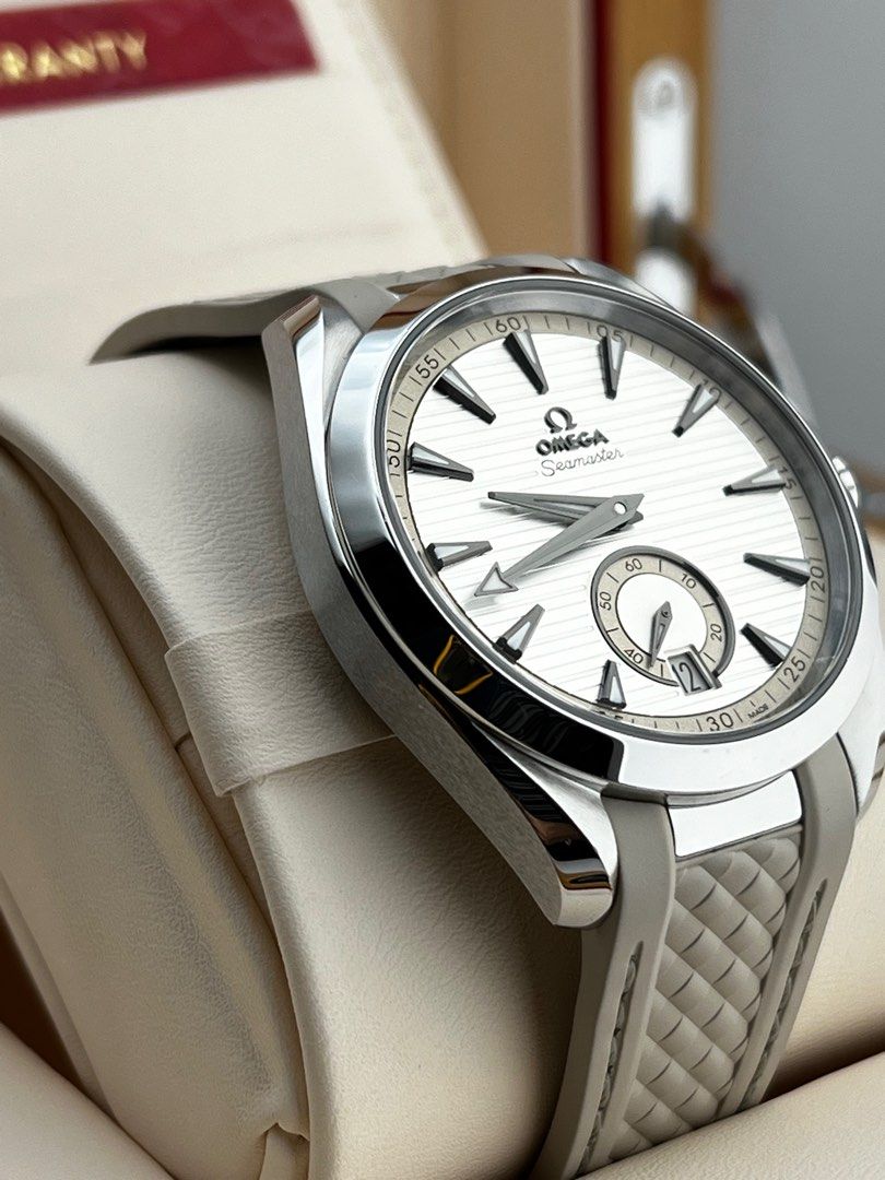 Omega Seamaster Aqua Terra Small Seconds, Luxury, Watches on Carousell