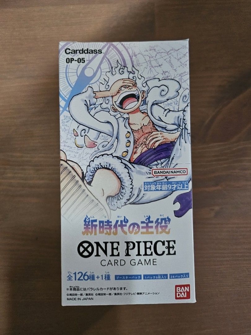 One Piece TCG Booster Box [OP-05], Hobbies & Toys, Toys & Games on ...