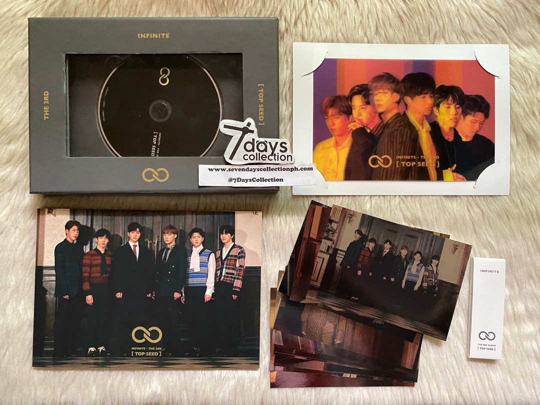 [ONHAND] Infinite Top Seed 3rd Full Album (Rare) (Unsealed), Hobbies ...