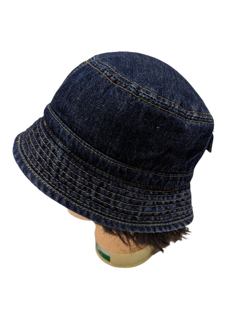 OXYGEN BUCKET HAT CAP DESIGN DENIM WITH POCKET, Men's Fashion, Watches ...
