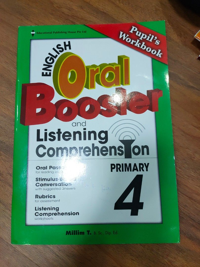P4 ENGLISH ORAL BOOSTER & LC ASSESSMENT BOOK, Hobbies & Toys, Books ...