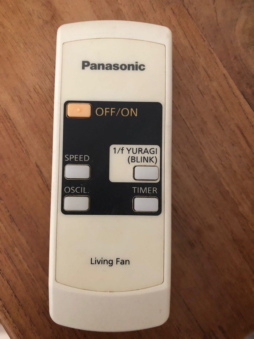 Panasonic Fan Remote Controller, TV & Home Appliances, Other Home ...