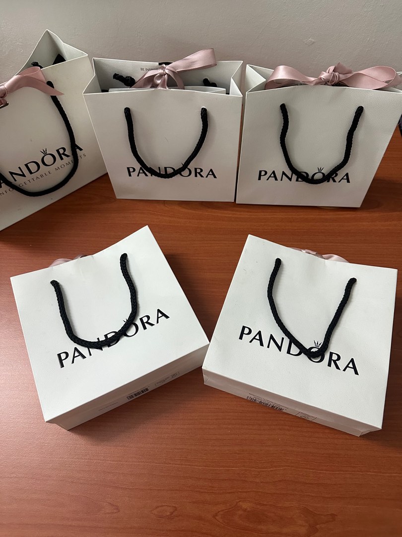 Pandora paper bag, Luxury, Bags & Wallets on Carousell