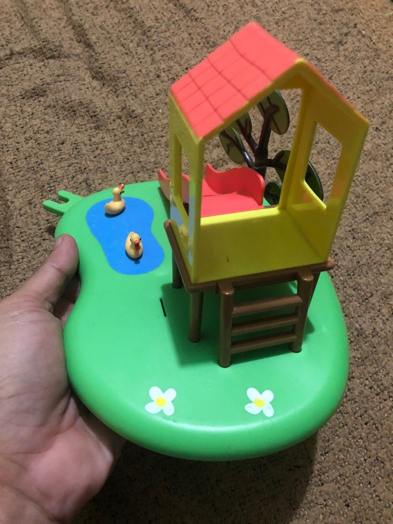 Peppa pig play-base slide house, Hobbies & Toys, Toys & Games on Carousell