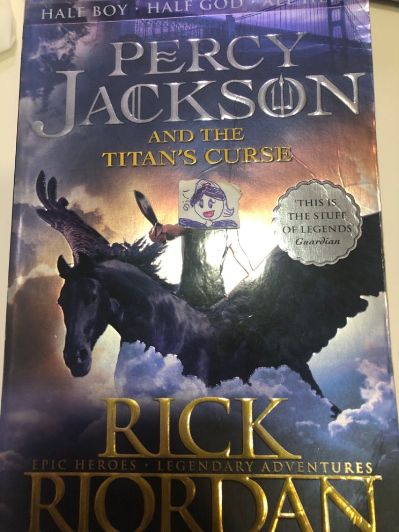 Percy Jackson and the Titan’s curse by Rick Riordan, Hobbies & Toys ...