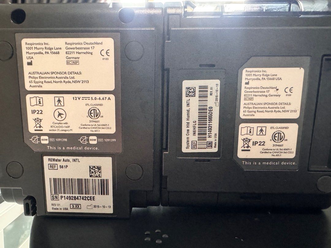 Philips CPAP system one with bag, Health & Nutrition, Medical Supplies ...