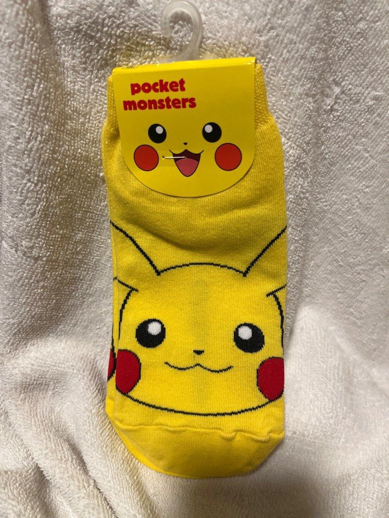 Pikachu Socks from Korea, Women's Fashion, Watches & Accessories, Socks & Tights on Carousell