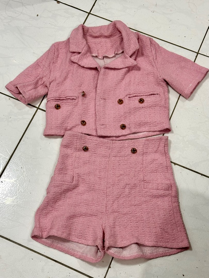 Pink coordinates, Women's Fashion, Dresses & Sets, Sets or Coordinates ...