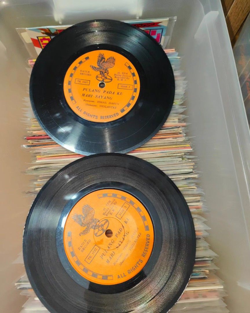 PIRING HITAM / VINYL / EP / LP ISMAIL HARUN, Audio, Other Audio ...