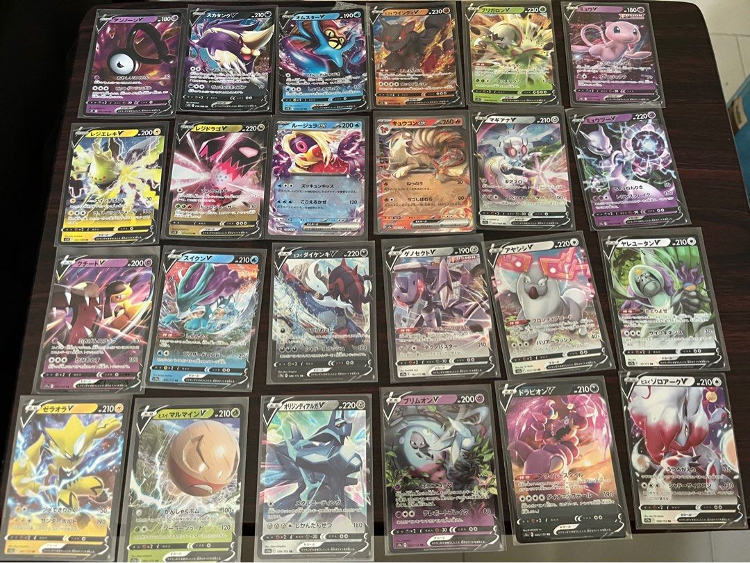 Pokemon card V and EX bundle mew mewtwo, Hobbies & Toys, Toys & Games ...