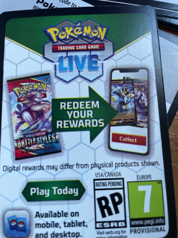 Pokemon codes, Hobbies & Toys, Memorabilia & Collectibles, Vintage ...