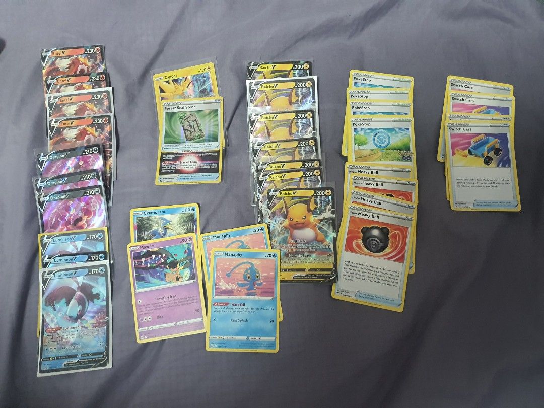 Pokemon playable card / building deck, Hobbies & Toys, Toys & Games on ...