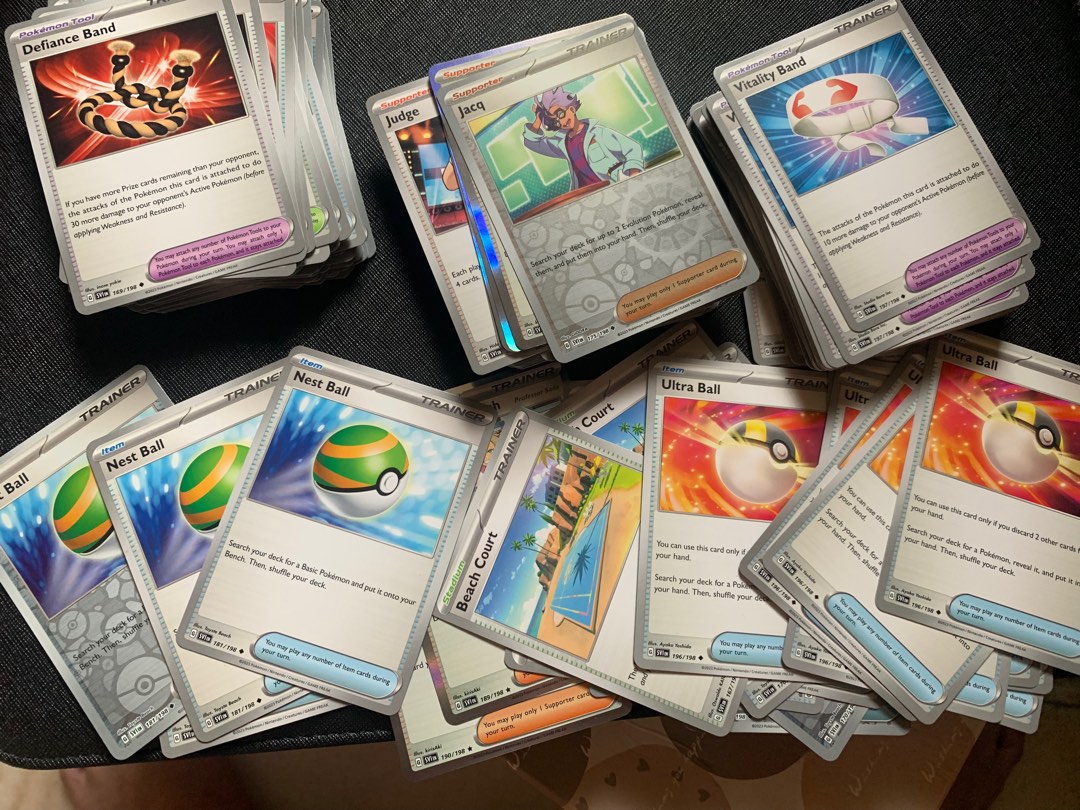 pokemon sv01 trainer card, Hobbies & Toys, Toys & Games on Carousell