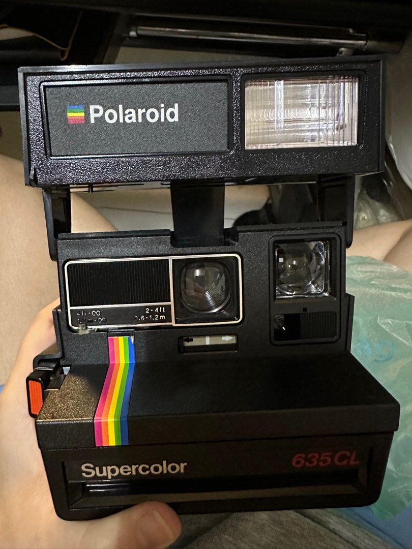 POLAROID SUPERCOLOR 635CL INSTANT CAMERA, Photography, Cameras on Carousell