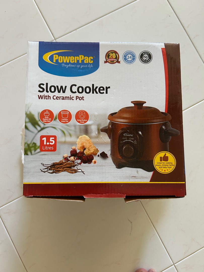 PowerPac slow cooker, TV & Home Appliances, Kitchen Appliances, Cookers ...
