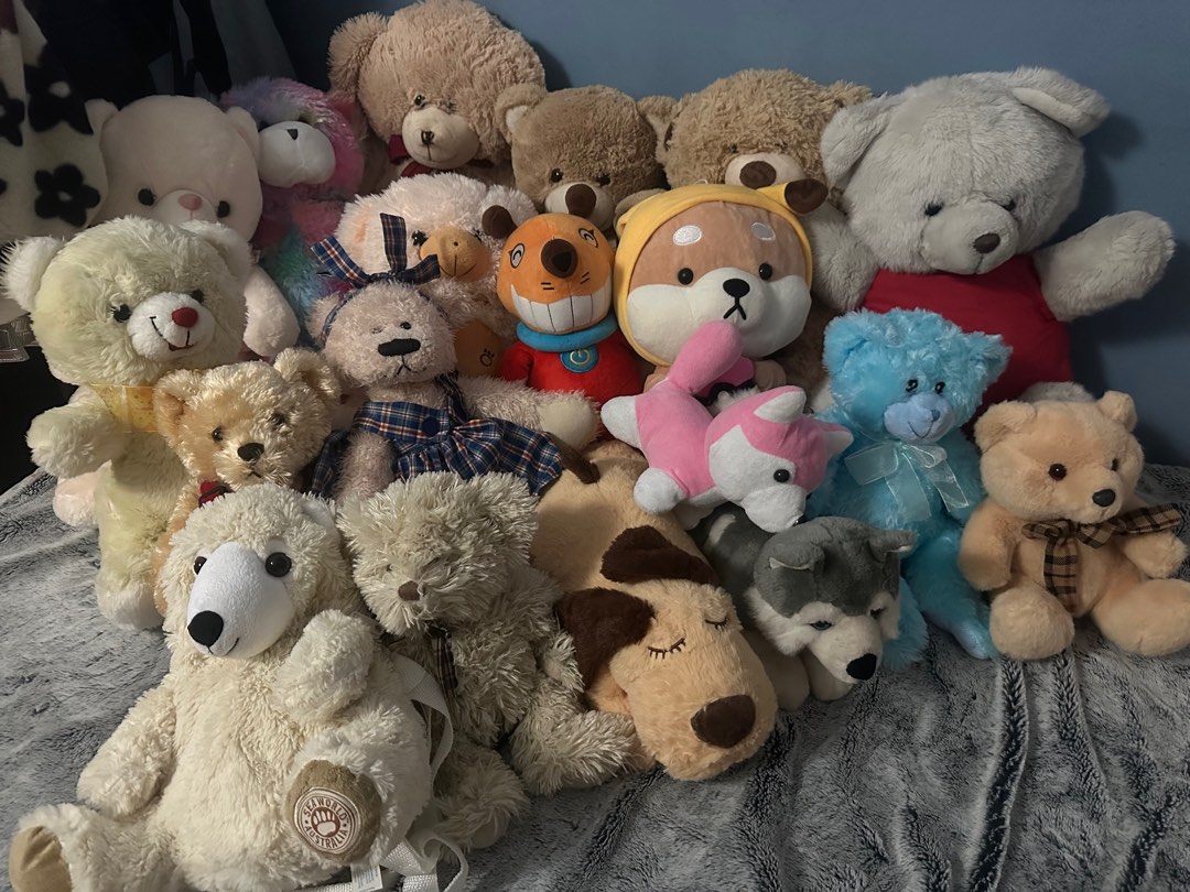 Preloved Soft Toys Plushies And Teddy Bear Hobbies And Toys Toys And Games On Carousell